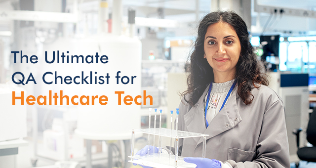 Free Checklist: Healthcare Software Testing Best Practices